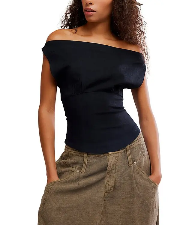 Free People Harper Top - Black