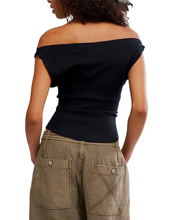Free People Harper Top - Black