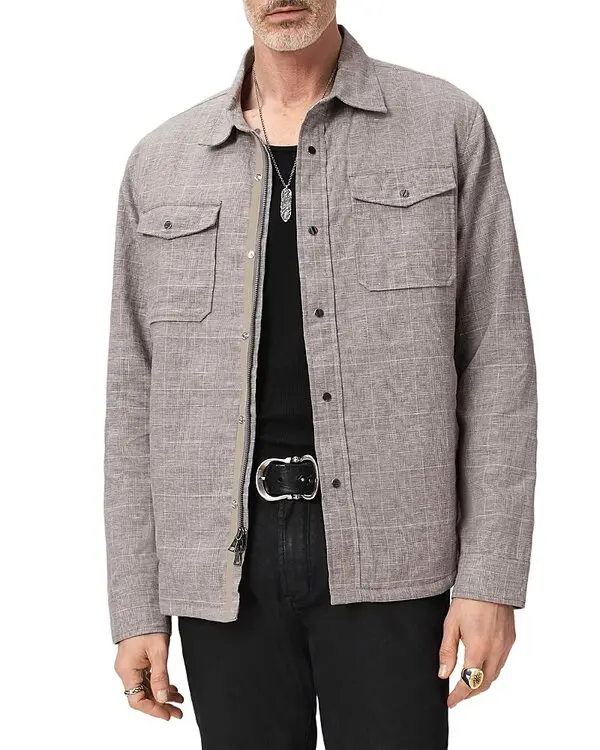John Varvatos Jameson Quilted Shirt Jacket