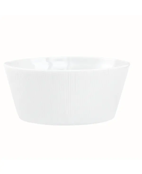PILLIVUYT Eventail 6 Individual Bowl, Set Of 4 - White