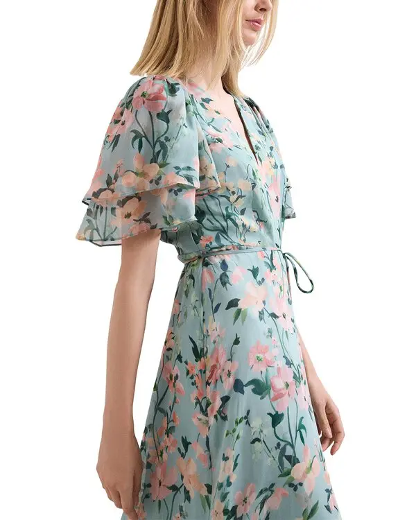 phase eight floral maxi dress PHASE EIGHT Violet Floral Maxi Dress