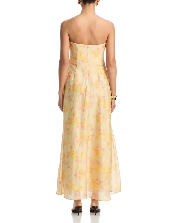 Bardot Amina Strapless Maxi Dress