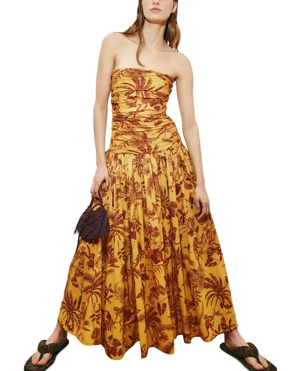 ALEMAIS Banana Blossom Gown