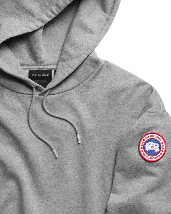 Canada Goose Rove Logo Hoodie - Stone Heather
