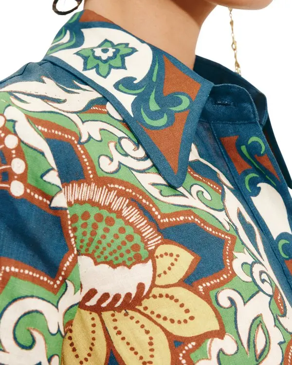 ALEMAIS Liana Shirtdress - Multi