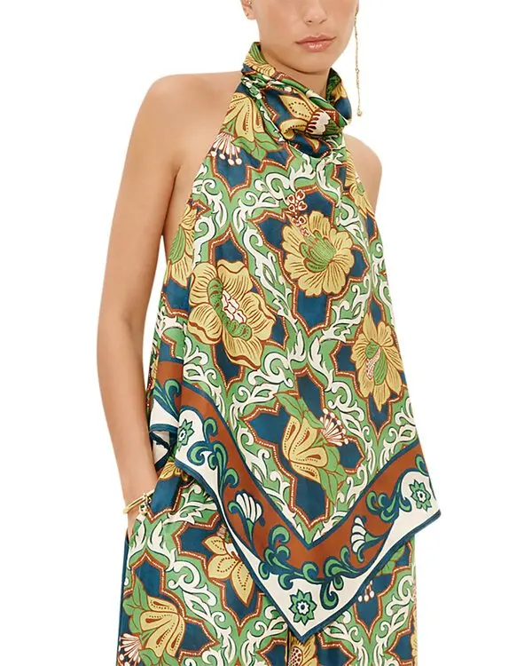 ALEMAIS Liana Silk Top - Multi