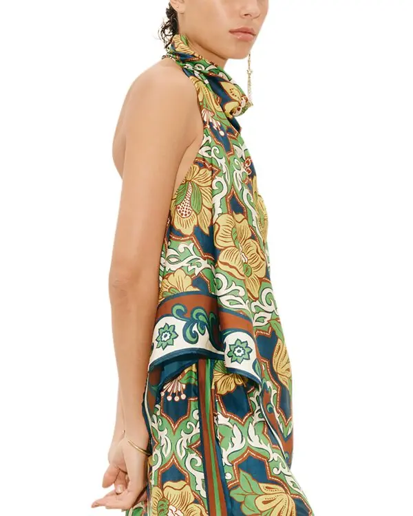 ALEMAIS Liana Silk Top - Multi