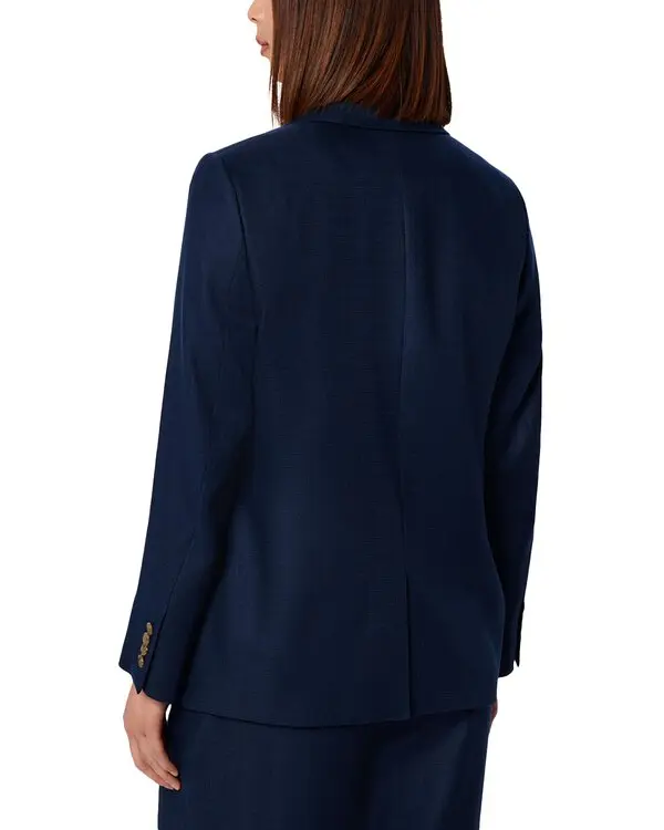 Whistles Relaxed Hopsack Blazer