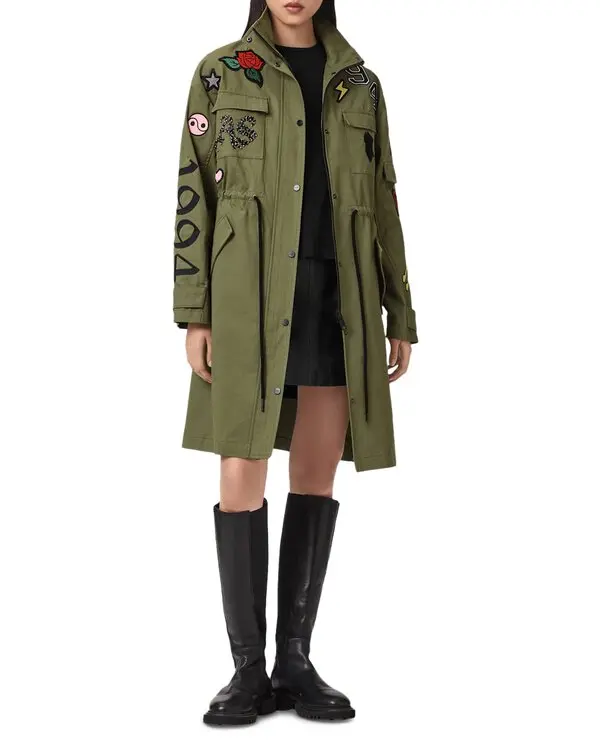 ALLSAINTS Ariaa Oversized Parka