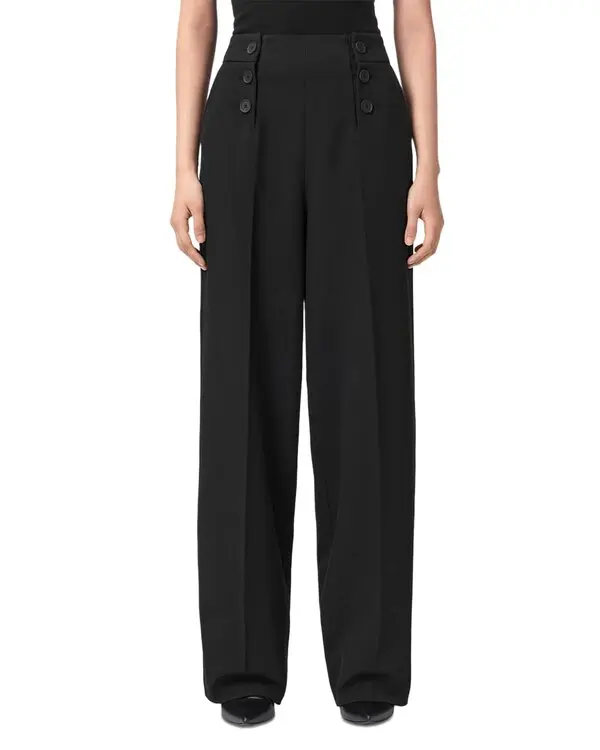 ALLSAINTS Raina Wide Leg Trousers