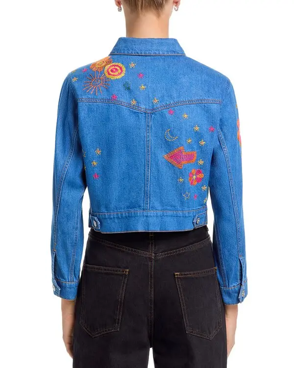MOTHER The Heyday Cropped Denim Jacket