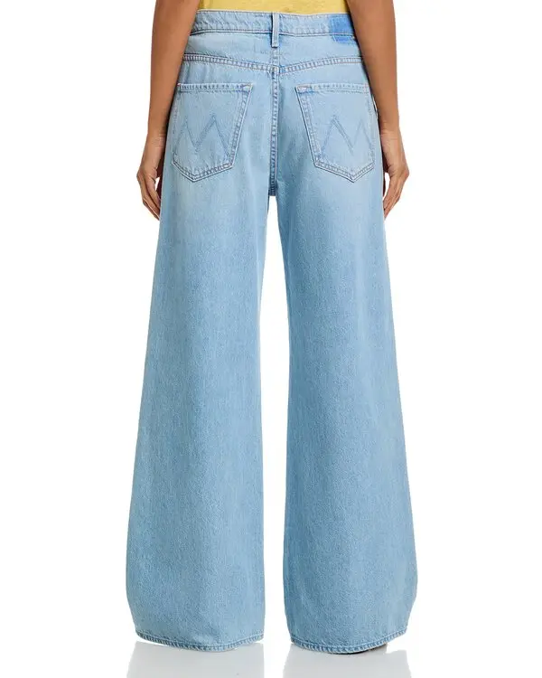MOTHER The Ditcher High Rise Wide Leg Jeans - Few Far Between