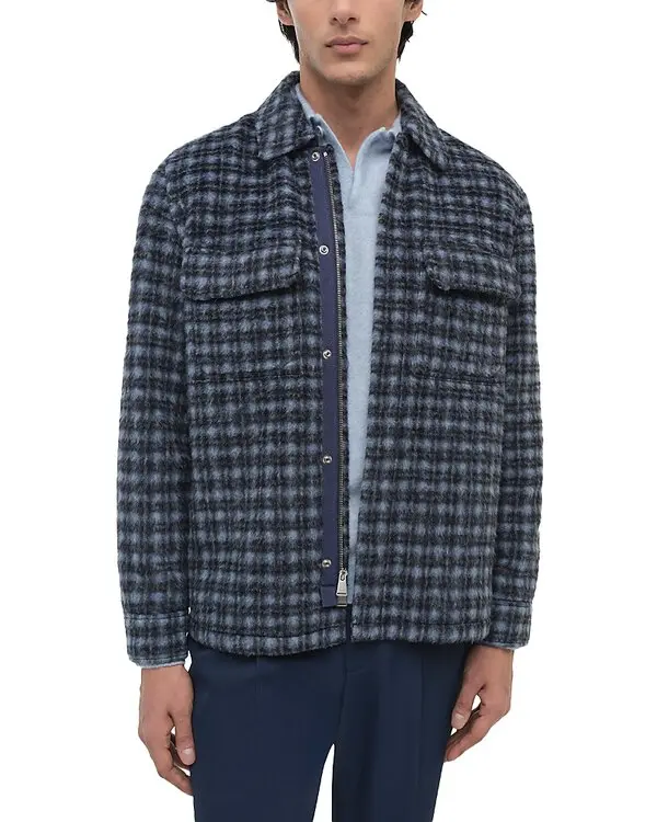 Simkhai Caleb Check Pocket Jacket