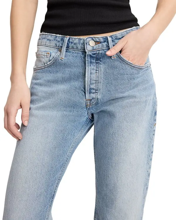 Good American Vintage Straight Ankle Jeans - Indigo