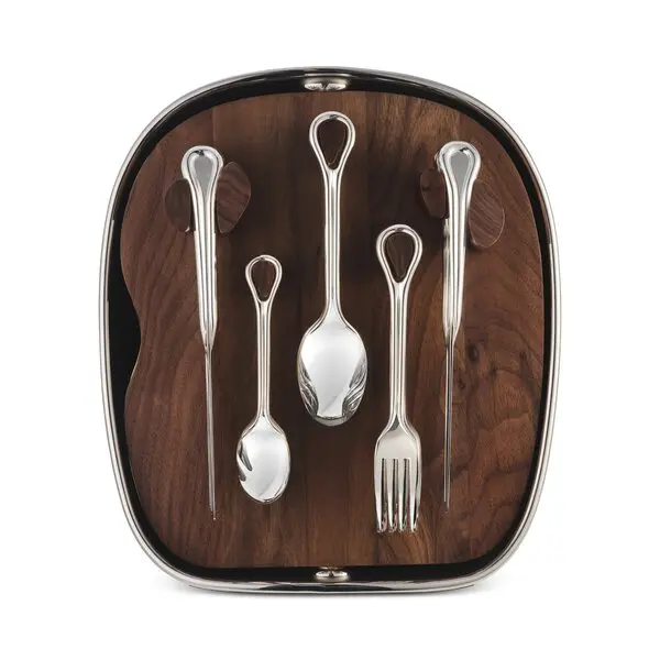 Christofle Carrousel Plated 24 Piece Flatware Set
