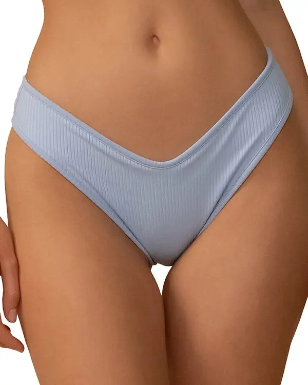 MONTCE Lulu Crochet Bikini Bottom - Peri Rib