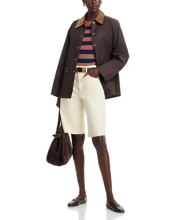 The Great. The Little Tee - Scout Stripe