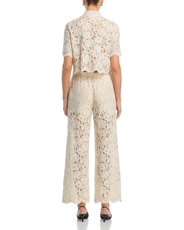 FRAME The Bloom Lace Shirt