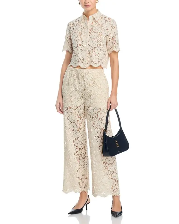 FRAME The Bloom Lace Shirt
