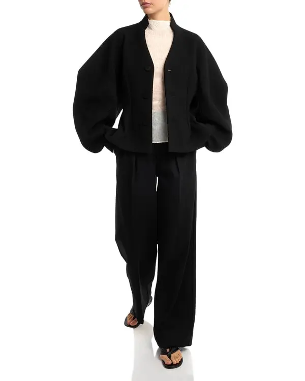 Issey Miyake Pleats Please Arms Puffed Sleeve Jacket
