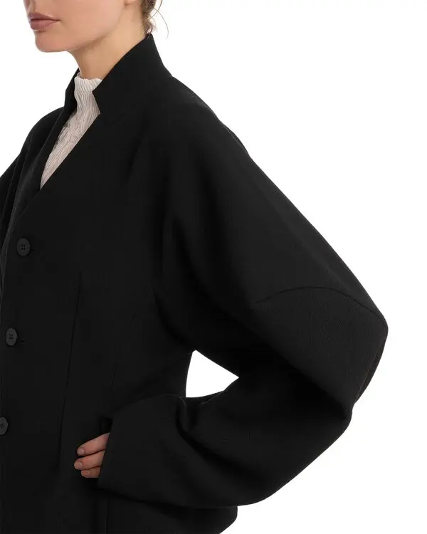 Issey Miyake Pleats Please Arms Puffed Sleeve Jacket