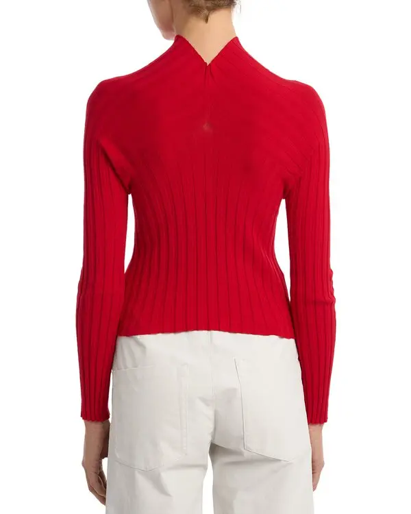 Issey Miyake Elephant Knit Ribbed Sweater