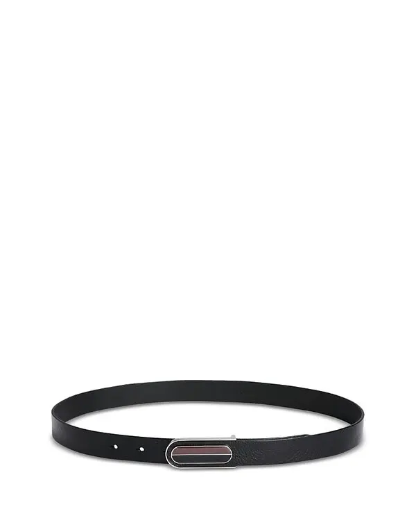 Rag & Bone Lenox Leather Belt - Black