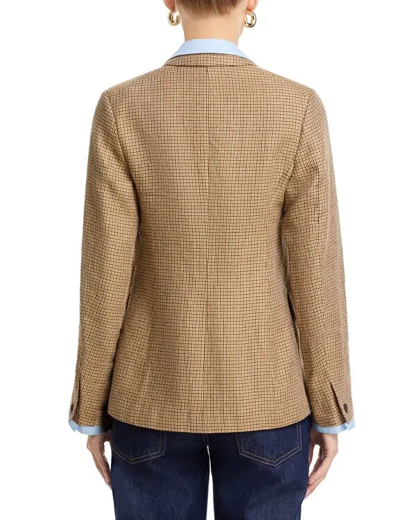 Rag & Bone Frank Poplin Plaid Blazer