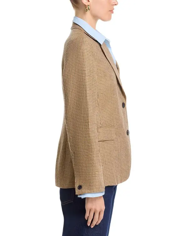 Rag & Bone Frank Poplin Plaid Blazer