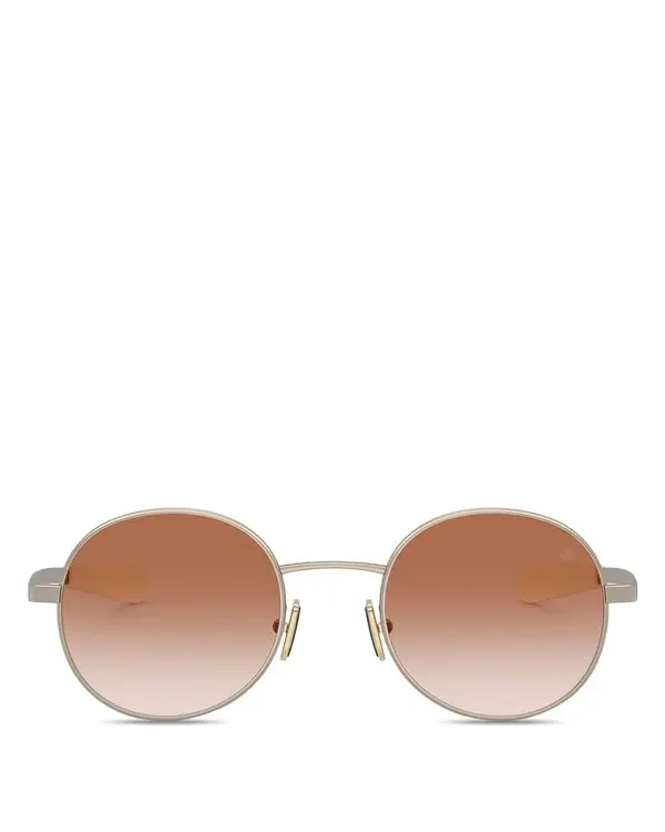 Moncler Centro Oval Sunglasses, 50mm
