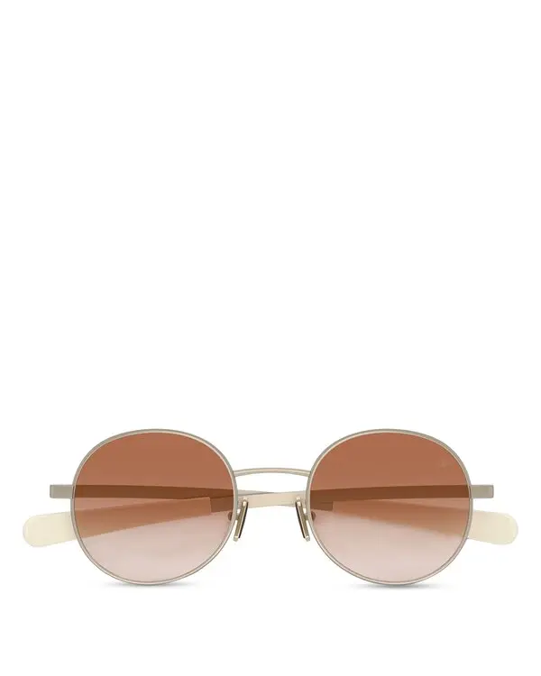 Moncler Centro Oval Sunglasses, 50mm