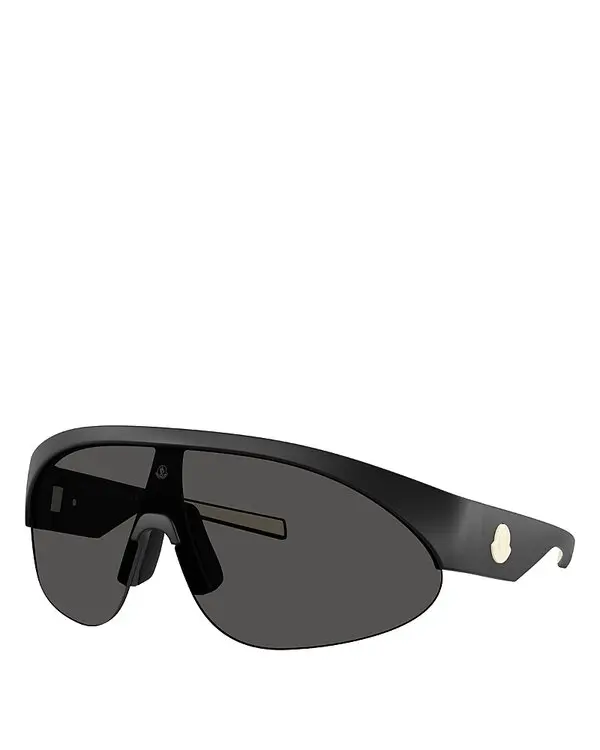 Moncler Myrr Oval Sunglasses - Rubber Black
