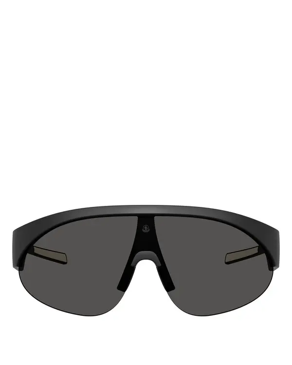 Moncler Myrr Oval Sunglasses - Rubber Black