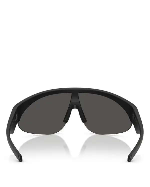 Moncler Myrr Oval Sunglasses - Rubber Black