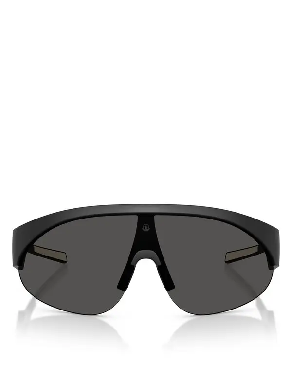 Moncler Myrr Oval Sunglasses - Rubber Black
