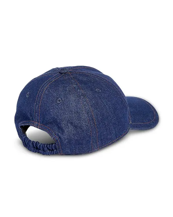 Rag & Bone Harlow Baseball Cap - Midnight Denim