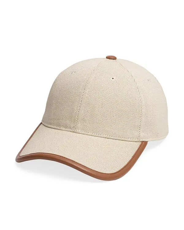 Rag & Bone Harlow Baseball Cap - Natural