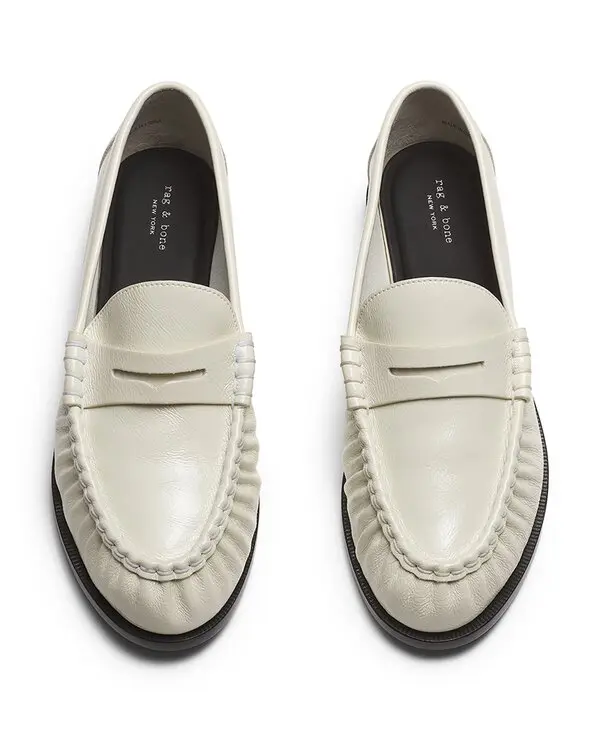Rag & Bone Lexi Loafers - Antique White
