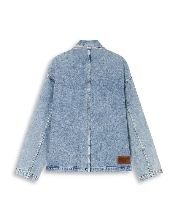 Emporio Armani Blouson Denim Jacket - Solid Light