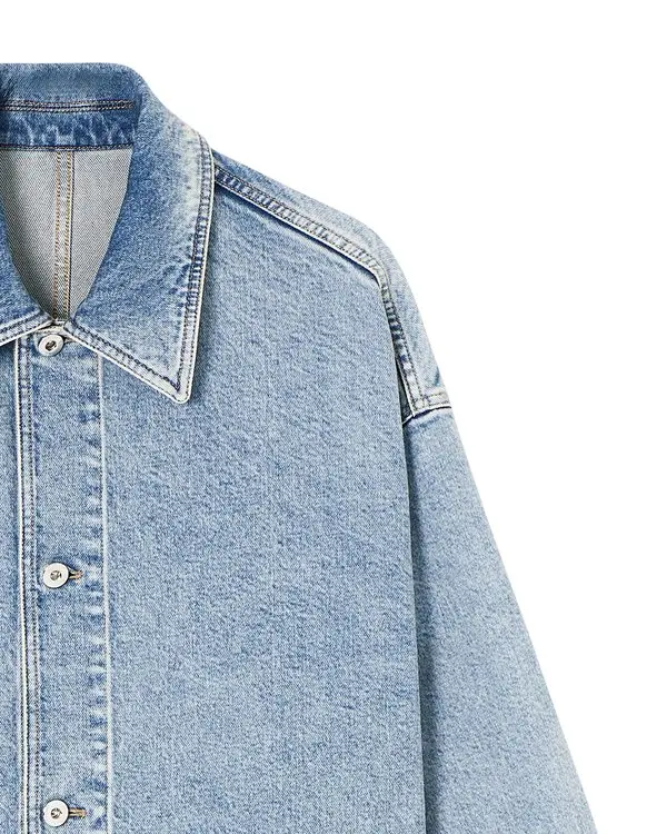 Emporio Armani Blouson Denim Jacket - Solid Light