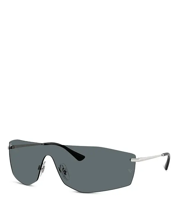 Ray-ban Shield Sunglasses, 141mm - Silver/grey
