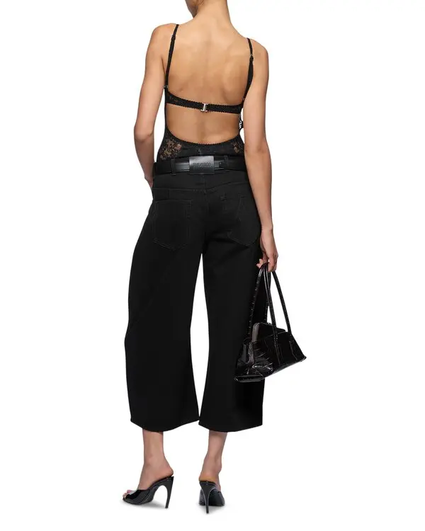 Attico Long Denim Pants