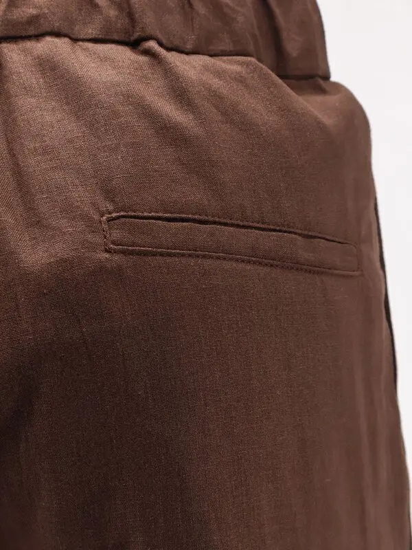 HEVO Linen And Viscose Trousers