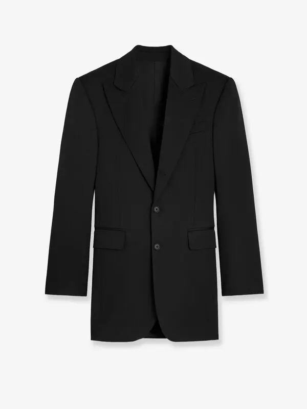 Celine Singlebreasted Wool Blazer