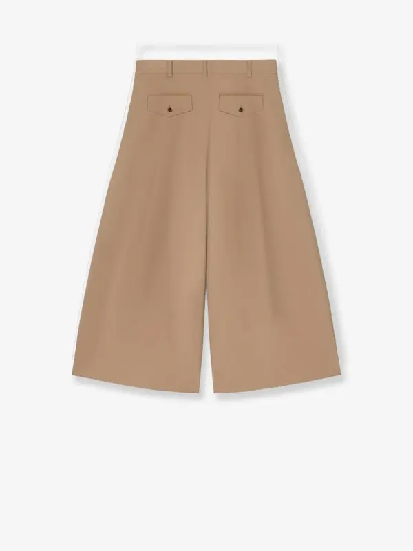 Celine Montauk Wool And Cotton Trousers