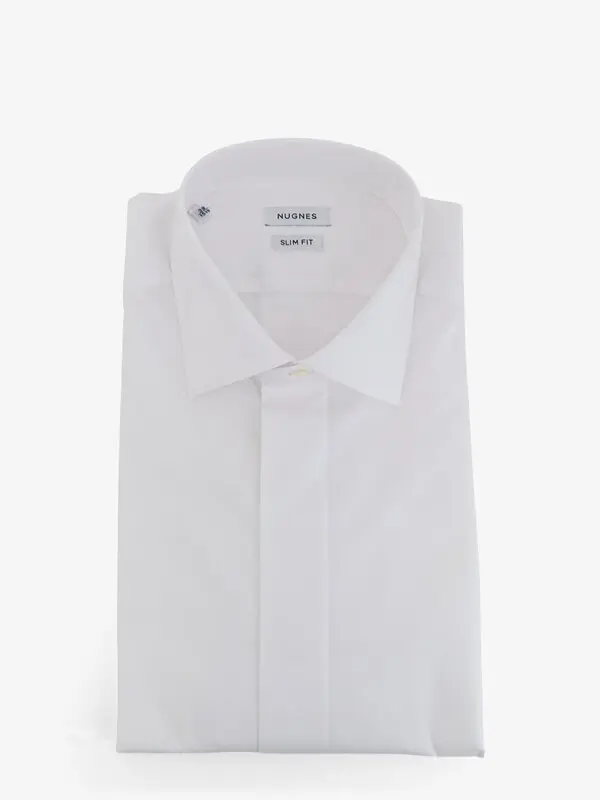 NUGNES 1920 Cotton Shirt - White
