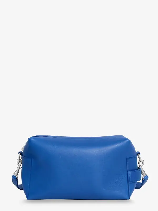 Celine Take Away Leather Messenger Bag - Blue
