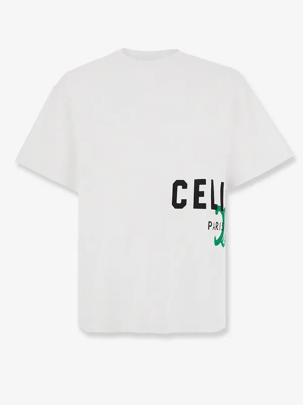 Celine Relaxed Fit Cotton Tshirt