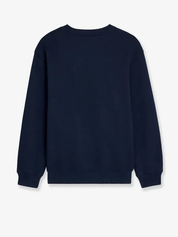 Celine Cotton Sweater With Front Lettering Logo