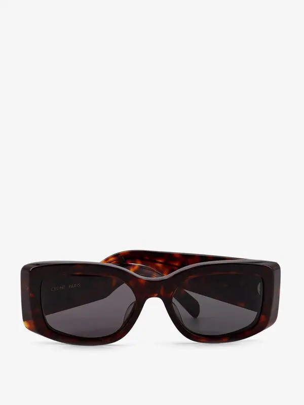 Celine Triomphe Xl 01 Acetate Sunglasses - Brown